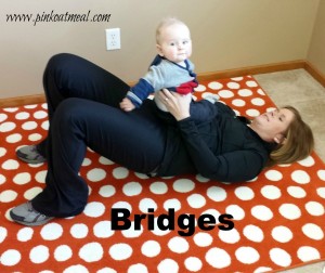 15 Minute Exercises With Baby -Body Back After Baby - Pink Oatmeal