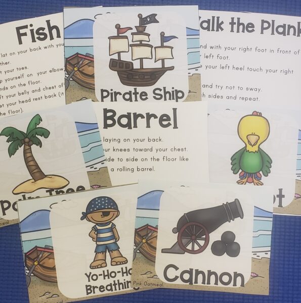 Pirate, Princess and Mermaid Gross Motor and Fine Motor Activities ...