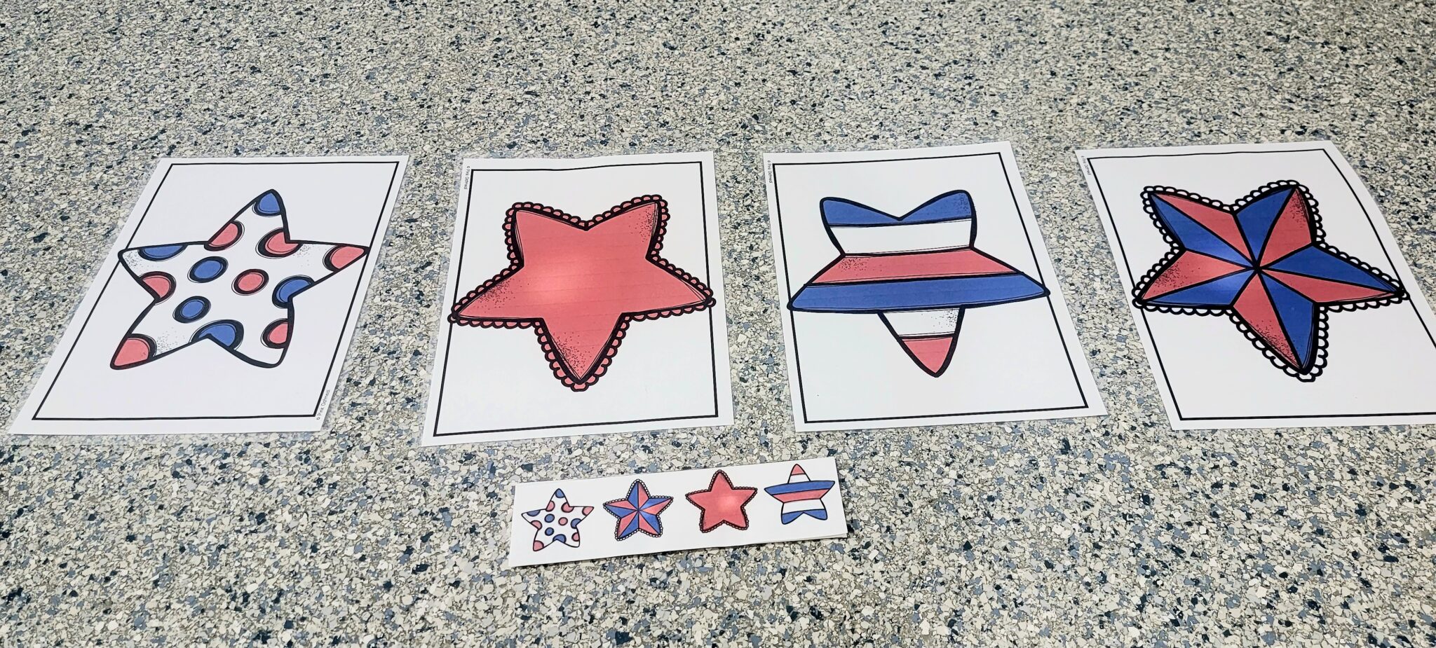 President's Day Gross Motor Activities - Pink Oatmeal