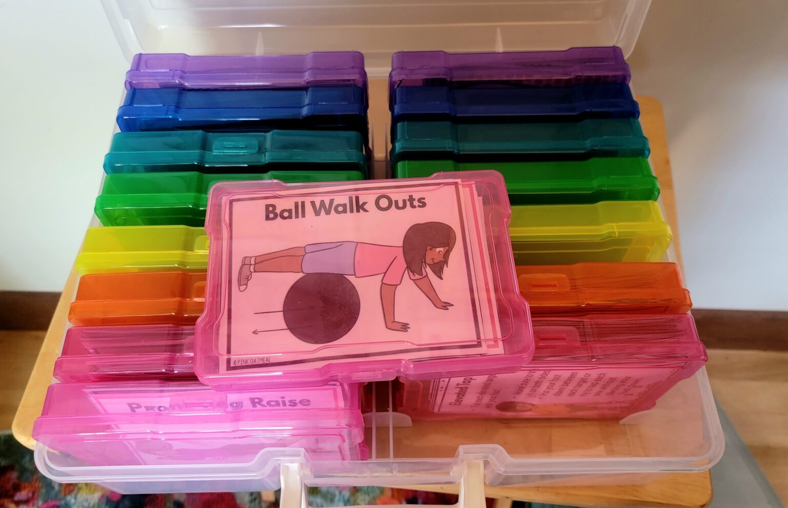 Therapist Back To School Planning and Organization - Pink Oatmeal