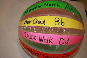 Move With Me and Learn The ABC's - Pink Oatmeal