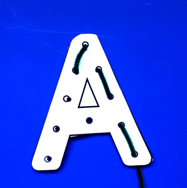 Alphabet Gross Motor and Fine Motor Activities - Pink Oatmeal