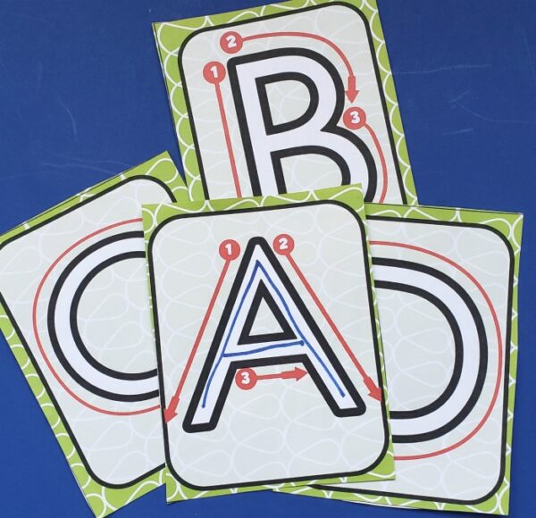 Alphabet Gross Motor and Fine Motor Activities - Pink Oatmeal