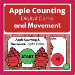 Apple Themed Fine Motor and Gross Motor Planning - Pink Oatmeal