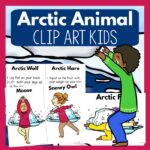 Arctic Animal Brain Breaks - Pink Oatmeal