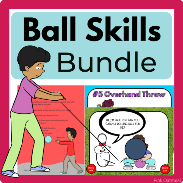 Ball Activities For Kids - Pink Oatmeal