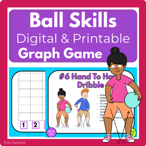 Basketball Themed Gross Motor and Fine Motor Ideas - Pink Oatmeal