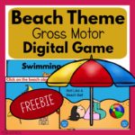 Beach Themed Gross Motor and Fine Motor Activities - Pink Oatmeal