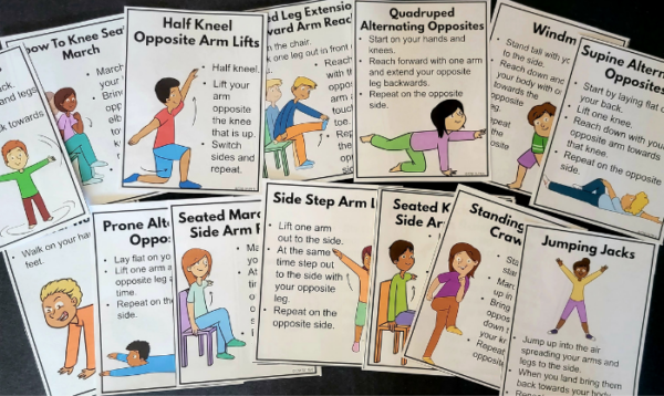 Bilateral Coordination Activities - Pink Oatmeal