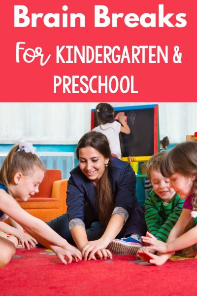 Fun Brain Breaks For Kindergarten and Preschool - Pink Oatmeal