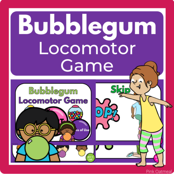 Locomotor Activities For Kids - Pink Oatmeal