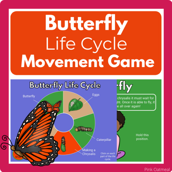 Insects, Bugs, and Creepy Crawlers Themed Yoga - Pink Oatmeal