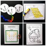 Camping Themed Gross Motor and Fine Motor Activities - Pink Oatmeal