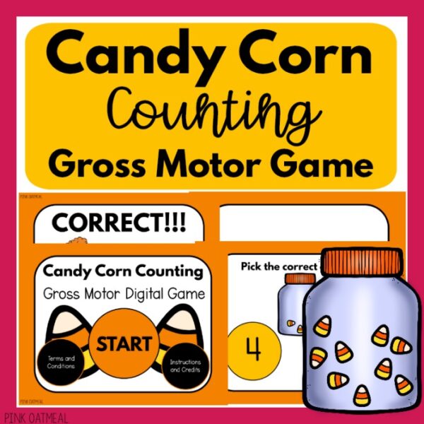 Halloween Motor Planning Activities -Fine Motor and Gross Motor - Pink ...