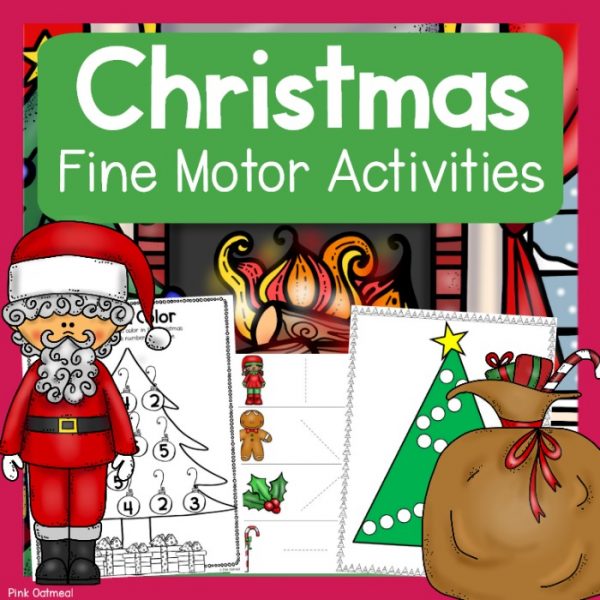 Printable Christmas Activities - That Promote Movement - Pink Oatmeal