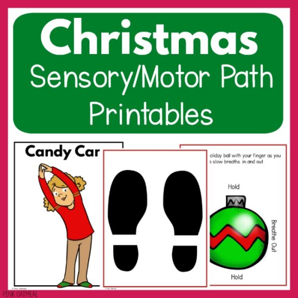 Printable Christmas Activities - That Promote Movement - Pink Oatmeal