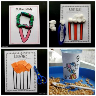 Circus Themed Activities For Kids - Pink Oatmeal