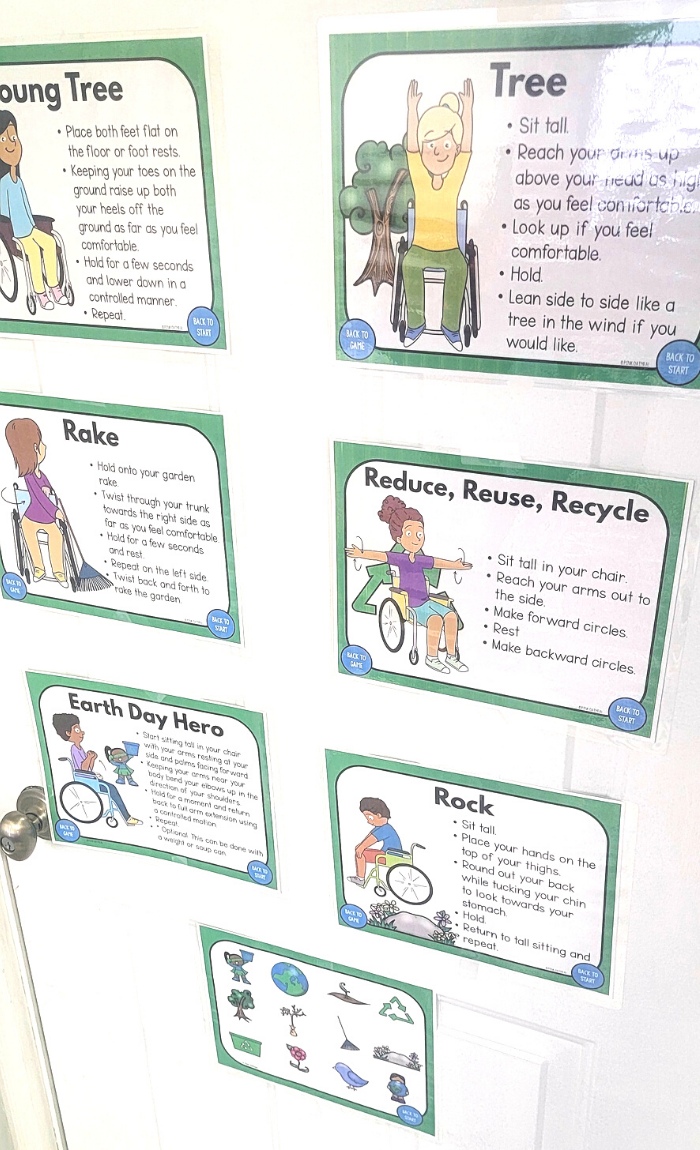 Earth Day Gross Motor Ideas - Pink Oatmeal