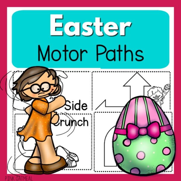 Easter Themed Brain Breaks - Pink Oatmeal