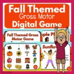 10+ Fall Themed Gross Motor Games - Pink Oatmeal