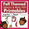 DIY Sensory Path and Motor Path - Pink Oatmeal