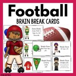 Football Brain Breaks - Pink Oatmeal