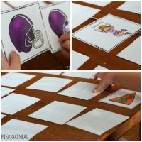Football Gross Motor and Fine Motor Planning - Pink Oatmeal
