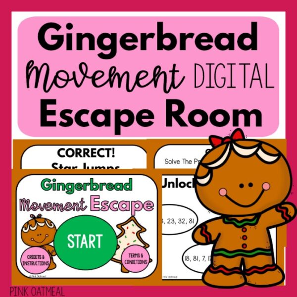 Printable Christmas Activities - That Promote Movement - Pink Oatmeal
