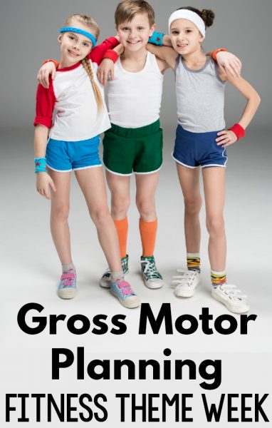 Gross Motor Planning - Fitness Week - Pink Oatmeal