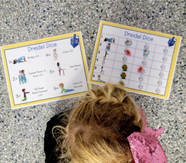 Christmas Gross Motor and Fine Motor Activities - Pink Oatmeal