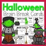 Halloween Gross Motor and Brain Break Ideas - Pink Oatmeal