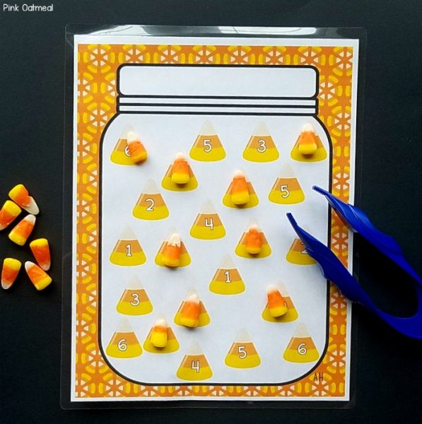 Halloween Motor Planning Activities -Fine Motor and Gross Motor - Pink ...