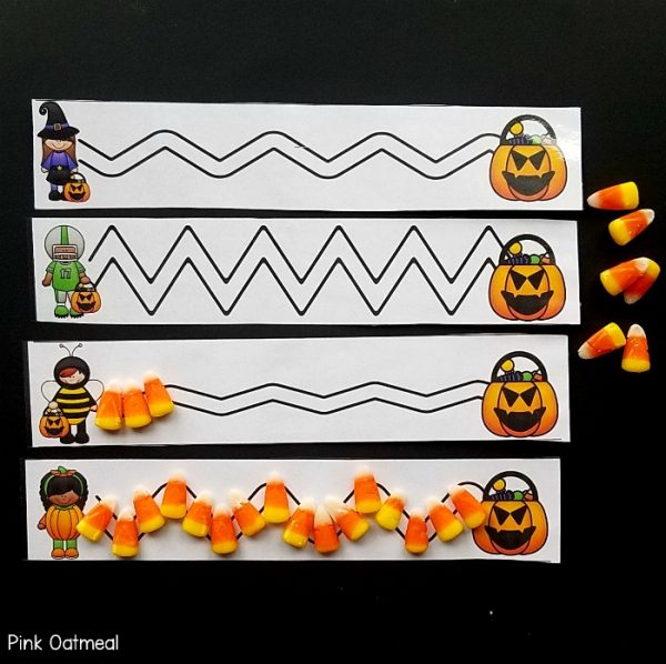 Halloween Motor Planning Activities -Fine Motor and Gross Motor - Pink ...