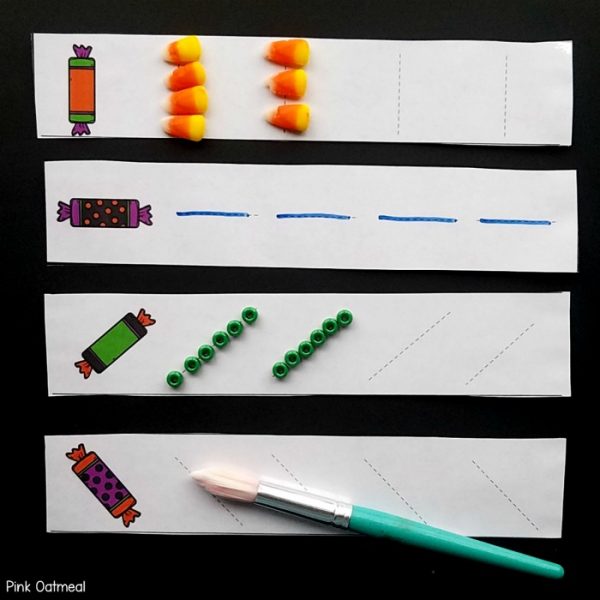 Halloween Motor Planning Activities -Fine Motor and Gross Motor - Pink ...