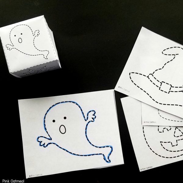 Halloween Motor Planning Activities -Fine Motor and Gross Motor - Pink ...