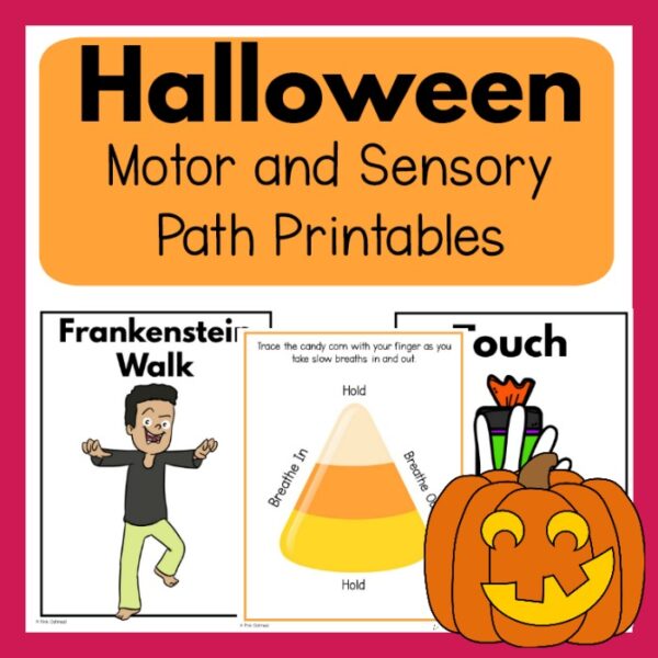 Halloween Gross Motor and Brain Break Ideas - Pink Oatmeal