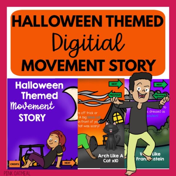 Halloween Yoga Pose Ideas - Pink Oatmeal