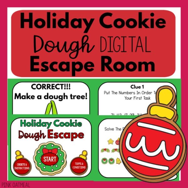 Reindeer Games Camp - Holiday Gross Motor - Pink Oatmeal