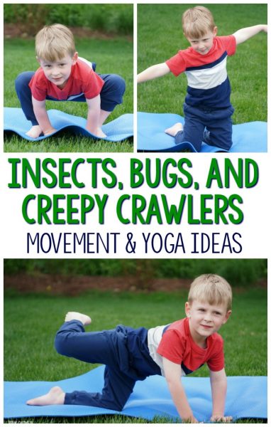 Insects, Bugs, and Creepy Crawlers Themed Yoga - Pink Oatmeal