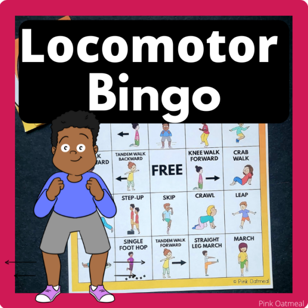 Locomotor Activities For Kids - Pink Oatmeal