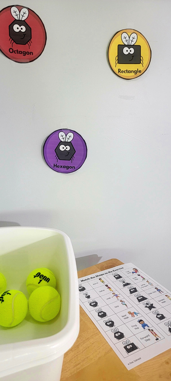 Locomotor Activities For Kids - Pink Oatmeal