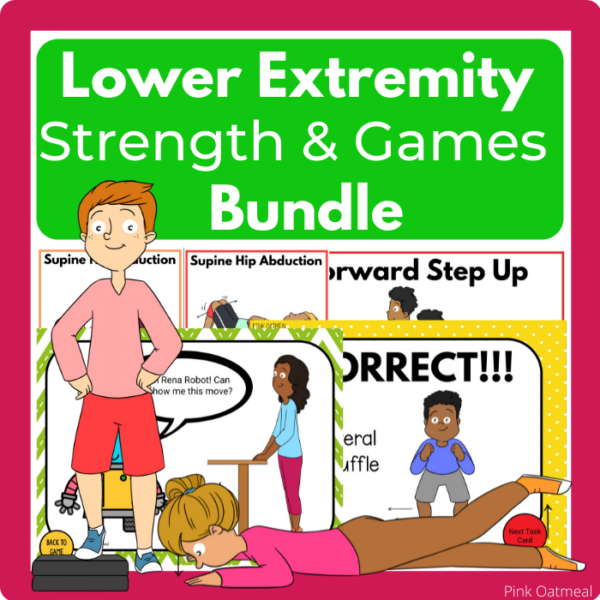 Lower Body Strengthening Exercises For Kids - Pink Oatmeal