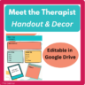 Handouts for School-Based Physical and Occupational Therapists - Pink ...