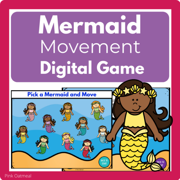 Ocean Themed Gross Motor and Fine Motor - Pink Oatmeal