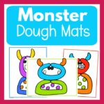 Monster Activities For Kids - Pink Oatmeal