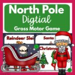 Christmas Gross Motor and Fine Motor Activities - Pink Oatmeal