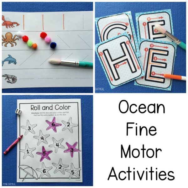 Pirate, Princess and Mermaid Gross Motor and Fine Motor Activities ...