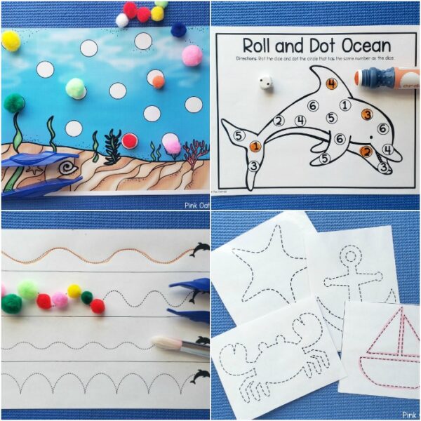 Pirate, Princess and Mermaid Gross Motor and Fine Motor Activities ...