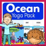 Ocean Themed Gross Motor and Fine Motor - Pink Oatmeal