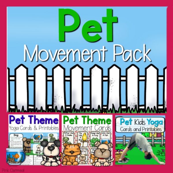 Pet Gross Motor Planning Ideas - Pink Oatmeal